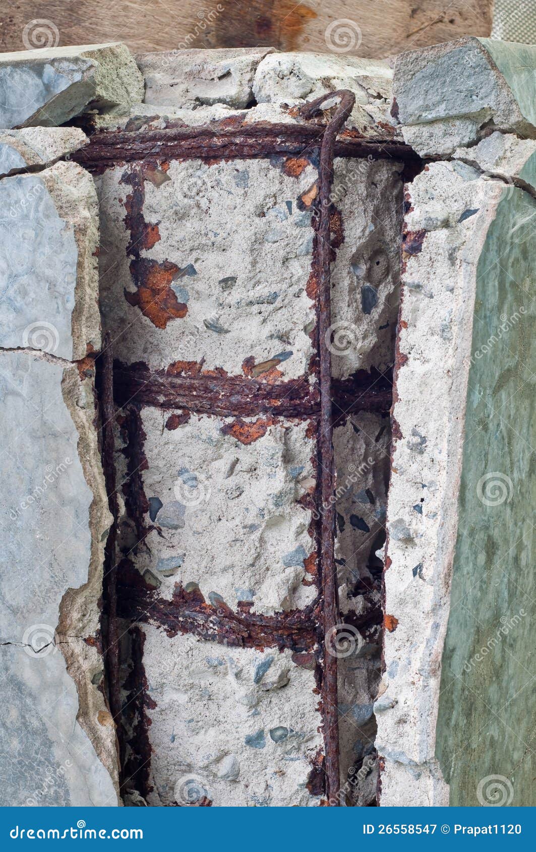 Broken concrete stock image. Image of minimal, concrete - 26558547