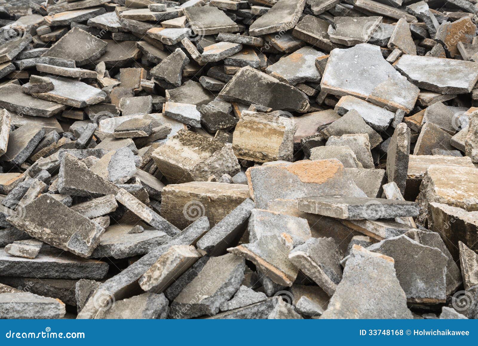 Broken concrete floor stock photo. Image of machinery - 33748168