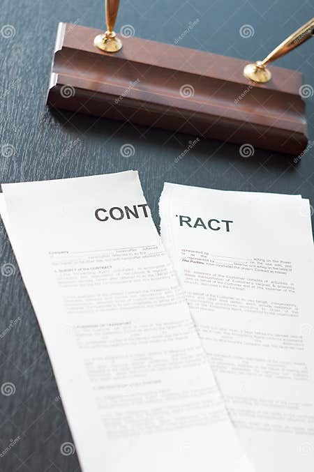 Broken Contract stock image. Image of liability, lawsuit - 46134657