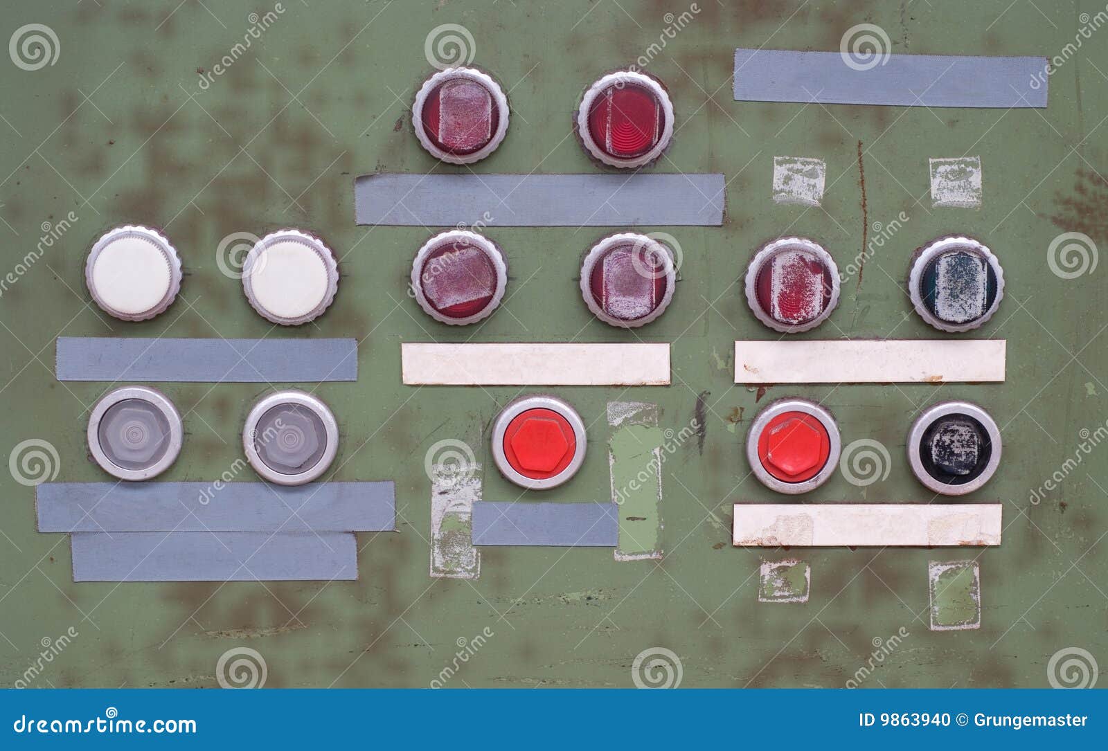 Broken Control Panel, Grunge Stock Photo - Image of abandoned ...