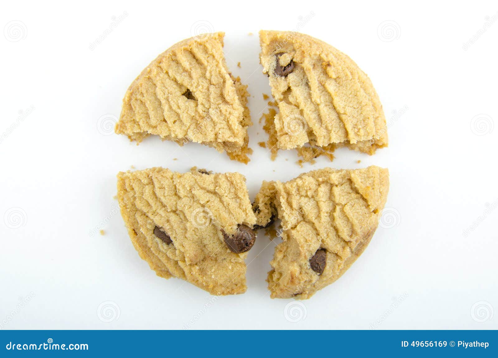 Broken Cookie stock image. Image of dessert, bake, delicious - 49656169
