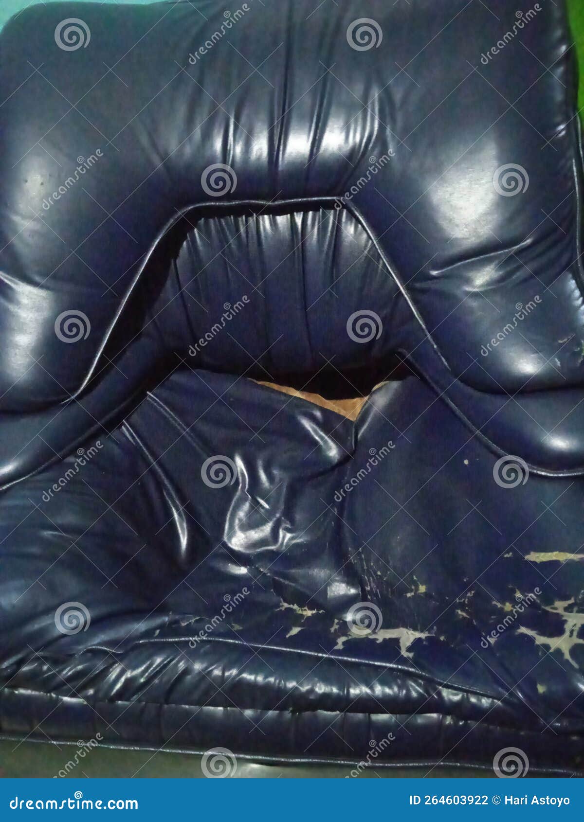 Broken Couch stock photo. Image of foam, broken, chair - 264603922