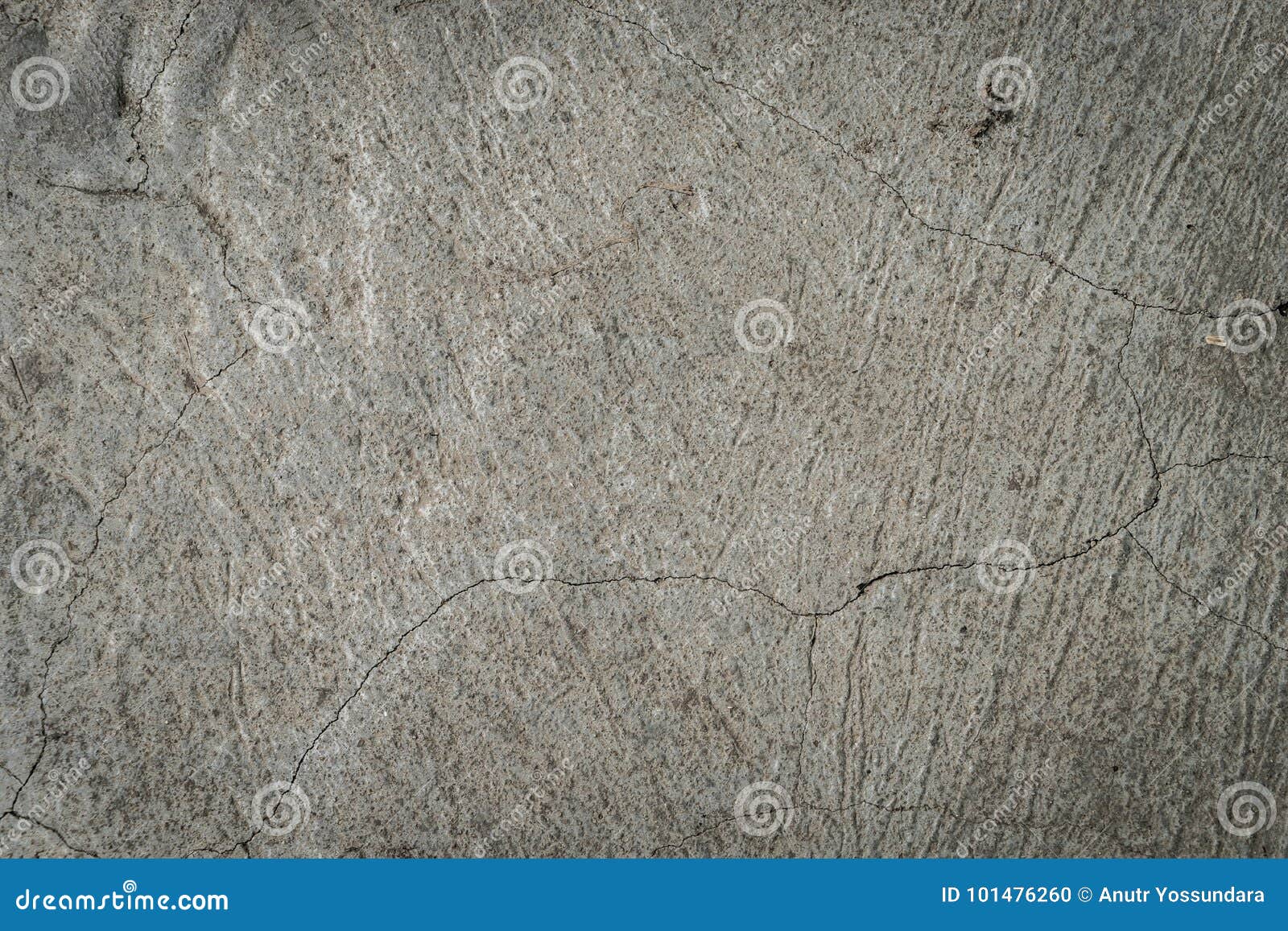 Broken Crack Gray Concrete Texture Background Stock Photo - Image of ...