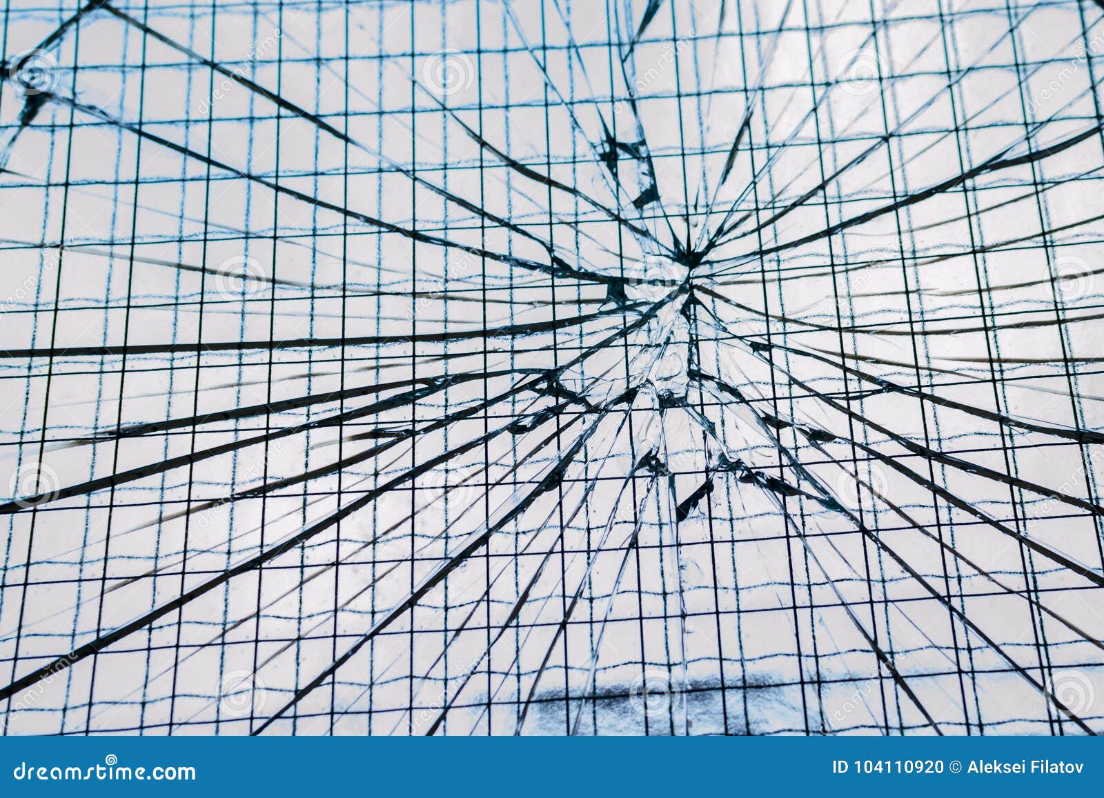 Broken cracked glass stock photo. Image of dark, background - 104110920