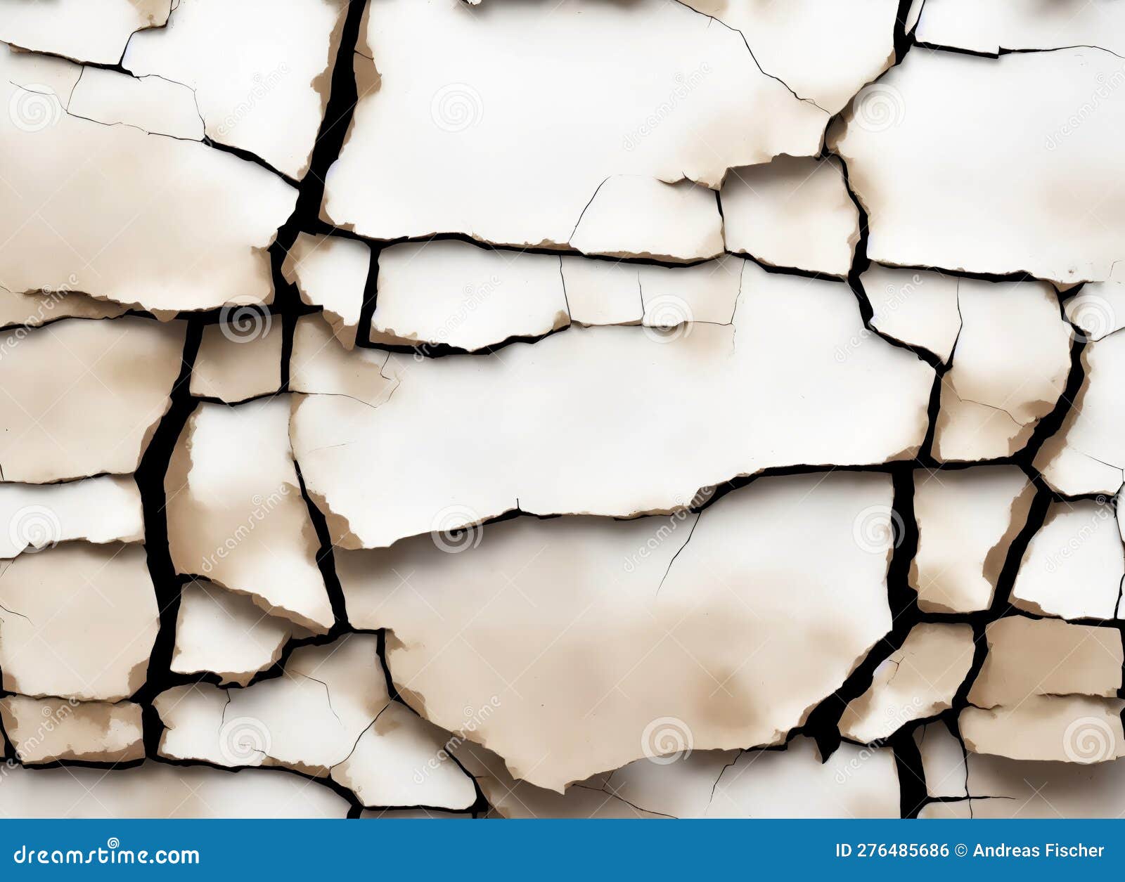 Broken or Cracked into Small Pieces Texture of a Stone Wall. Stock ...