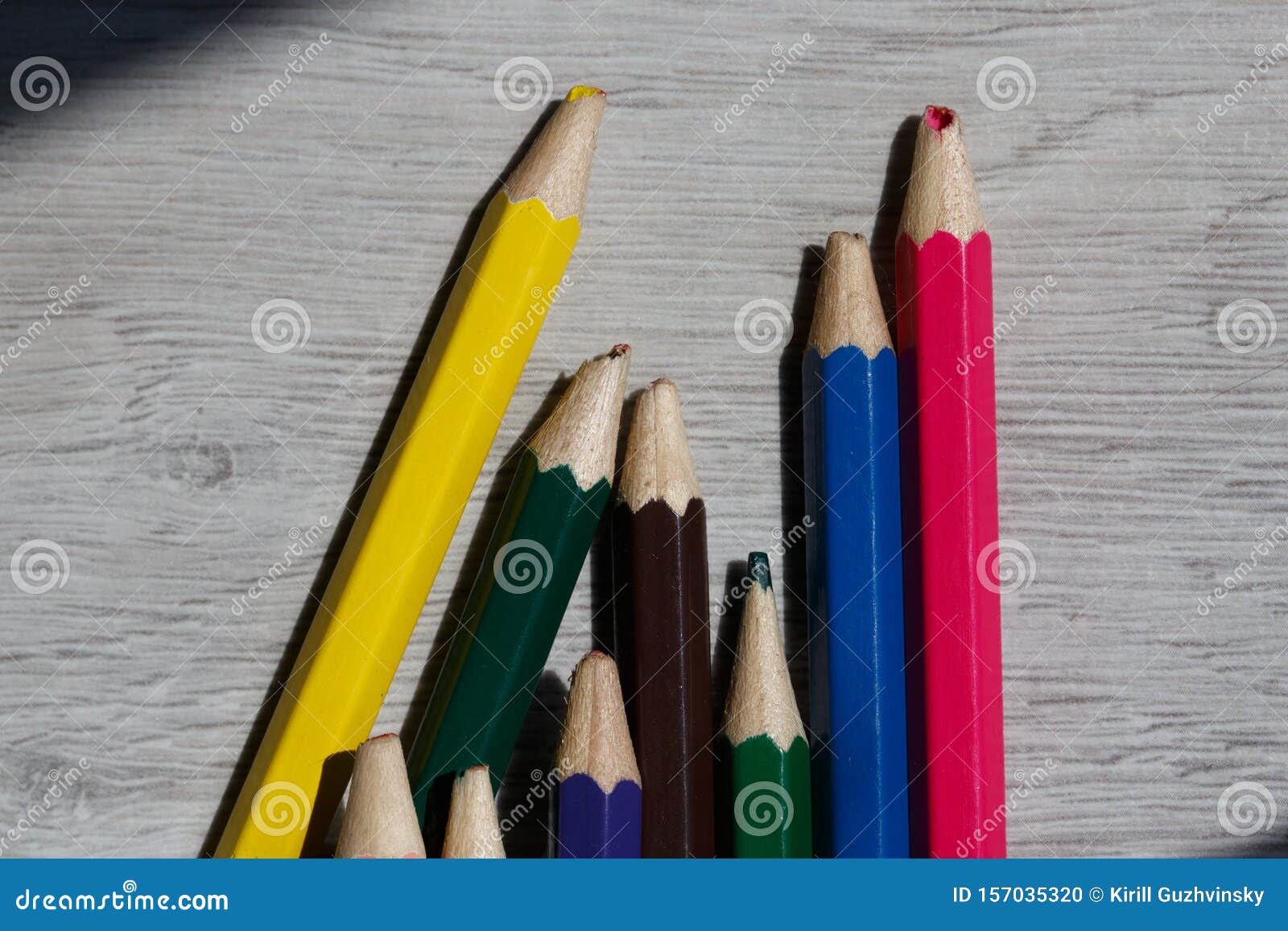 Broken Crayons on the Floor Stock Photo - Image of empty, pencils ...