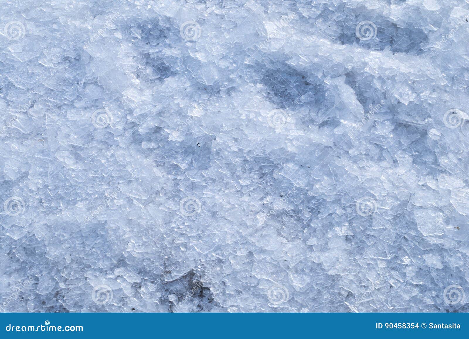 Broken Crushed Ice Winter Snow Background Stock Photo - Image of color ...