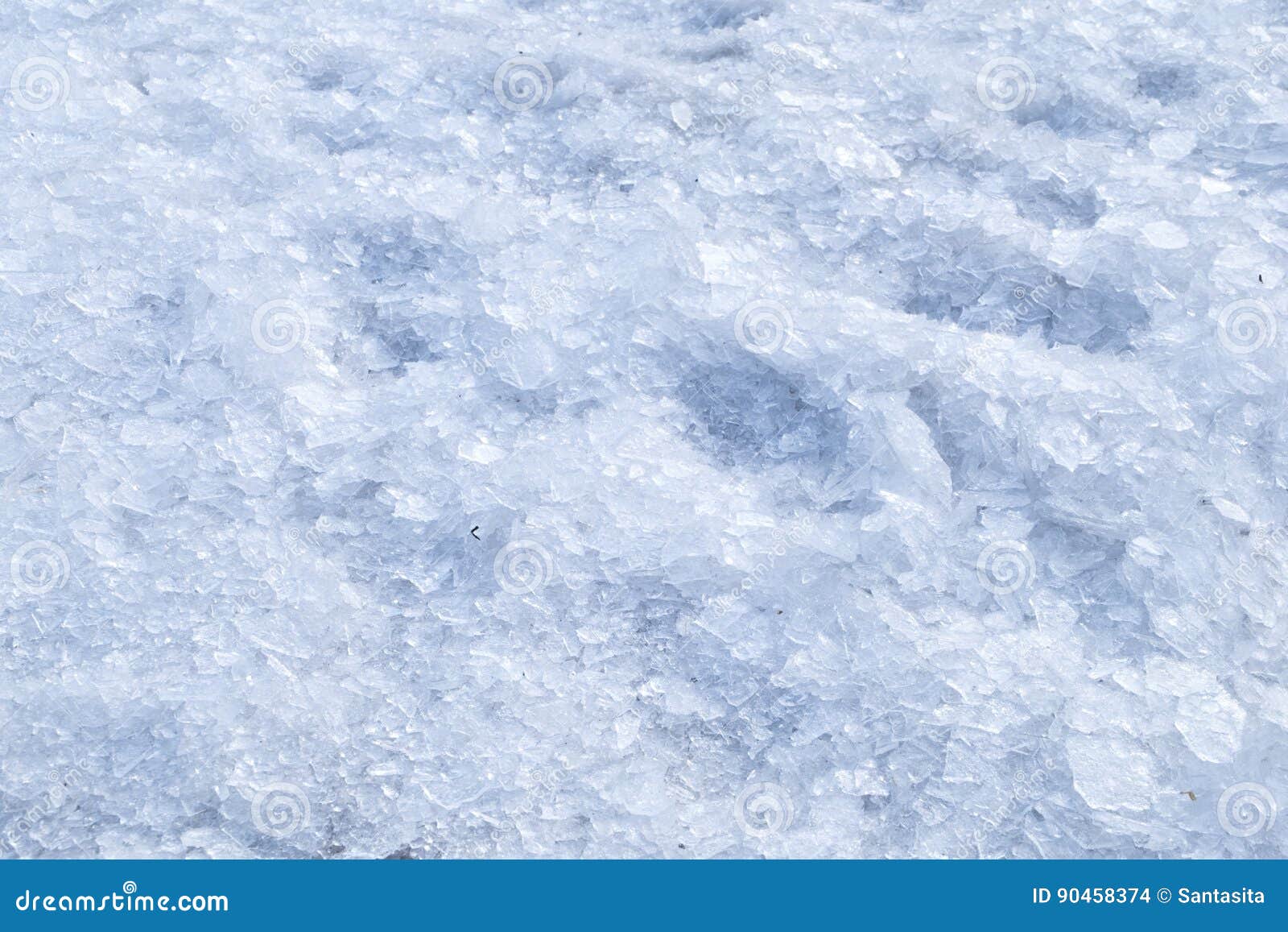 Broken Crushed Ice Winter Snow Background Stock Photo - Image of ...