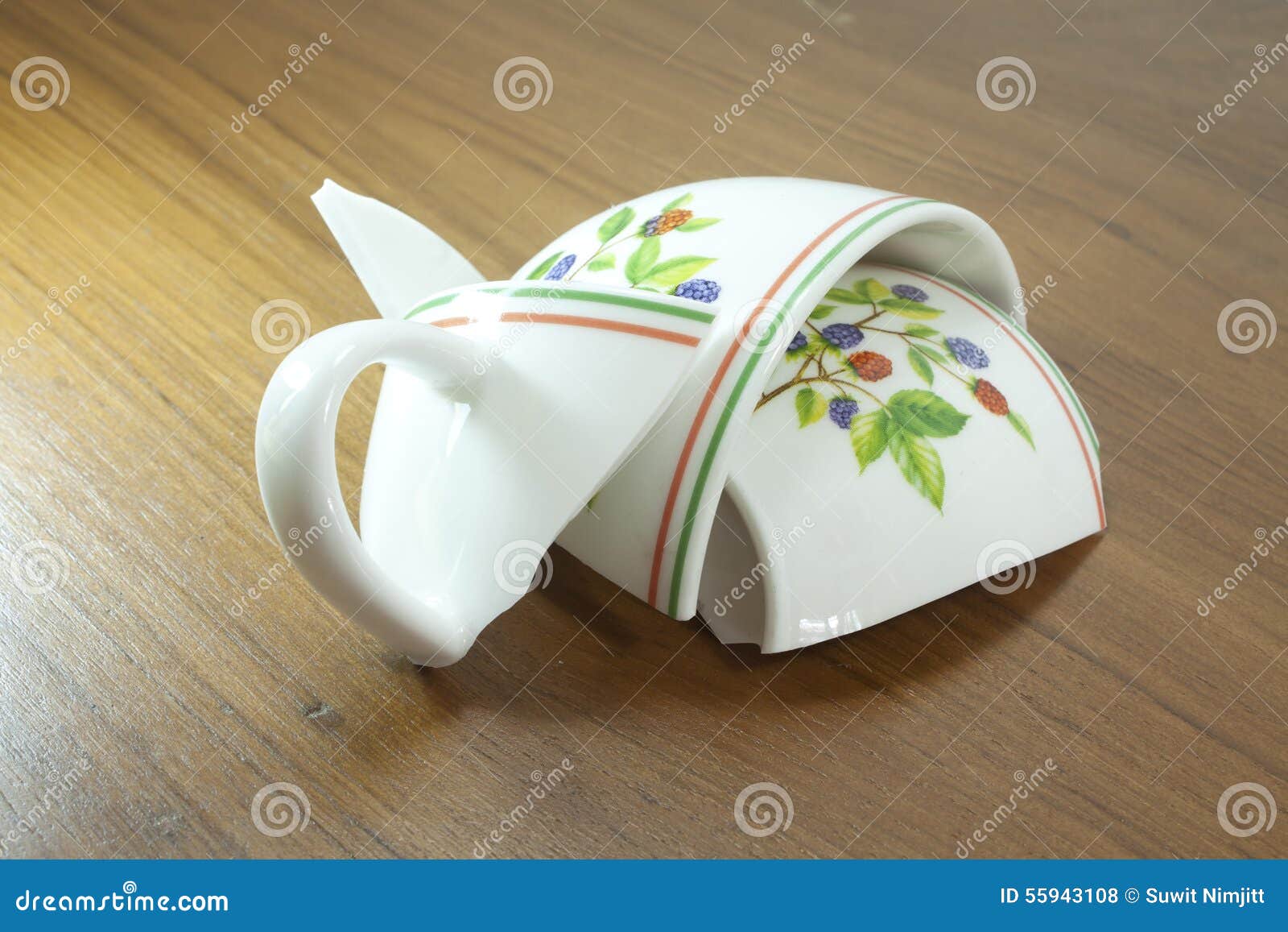 Broken cups stock photo. Image of fall, sharp, damaged - 55943108