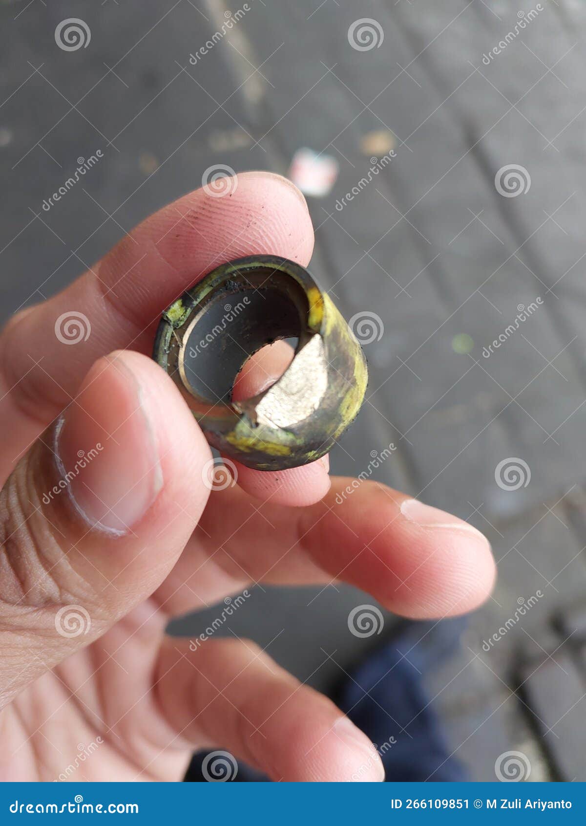 Broken Cvt Components Due To Lack of Maintenance Stock Image - Image of ...