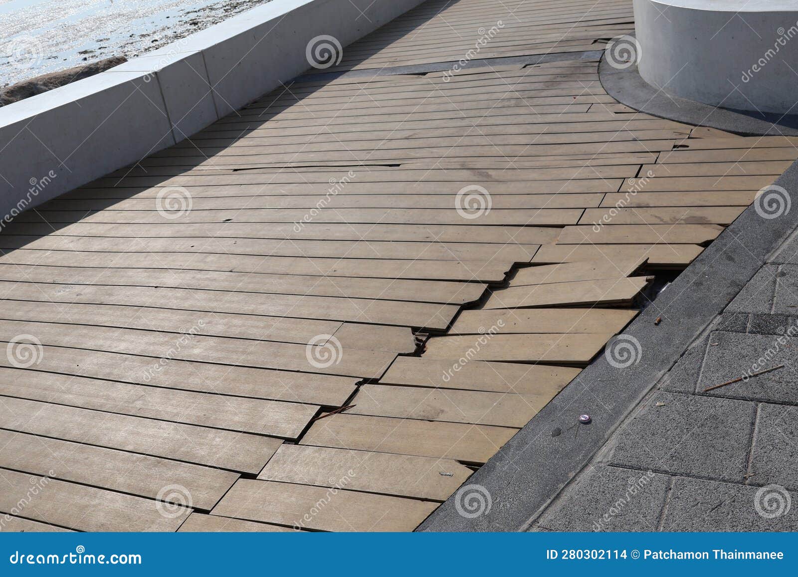 The Broken and Damaged Sidewalk Surfaces in Thailand are Dangerous To ...