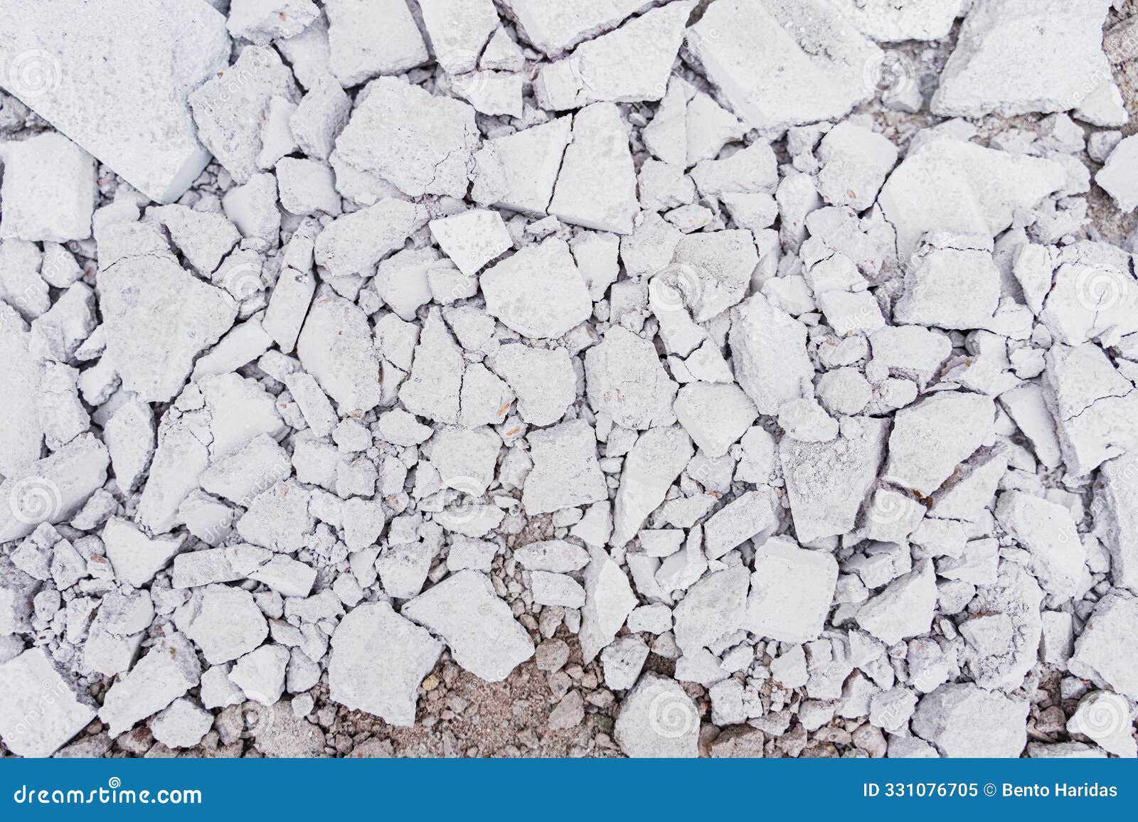 Broken and Destructed White Gips Stone Texture Stock Image - Image of ...