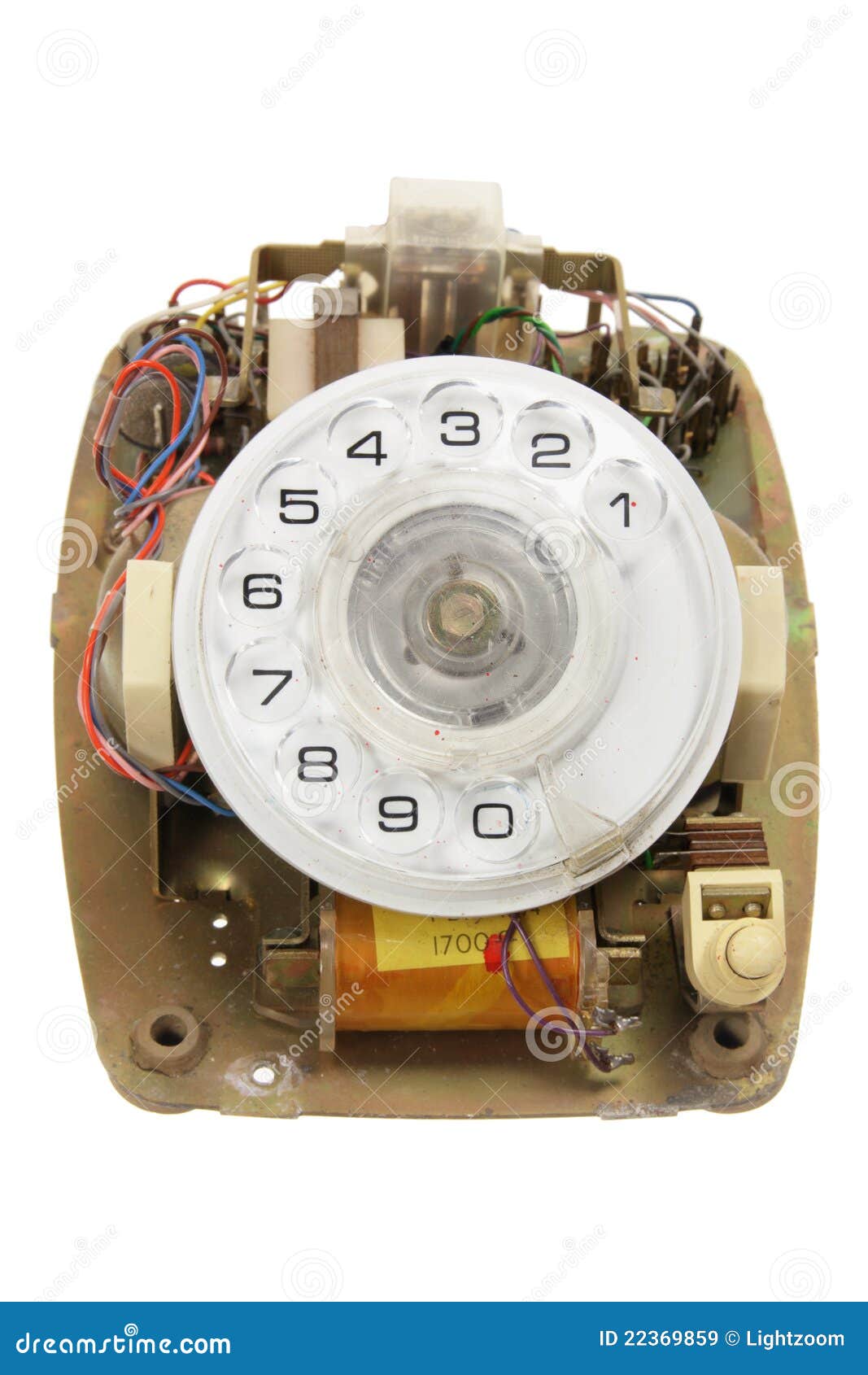 Broken Dial Phone stock image. Image of call, spoilt - 22369859