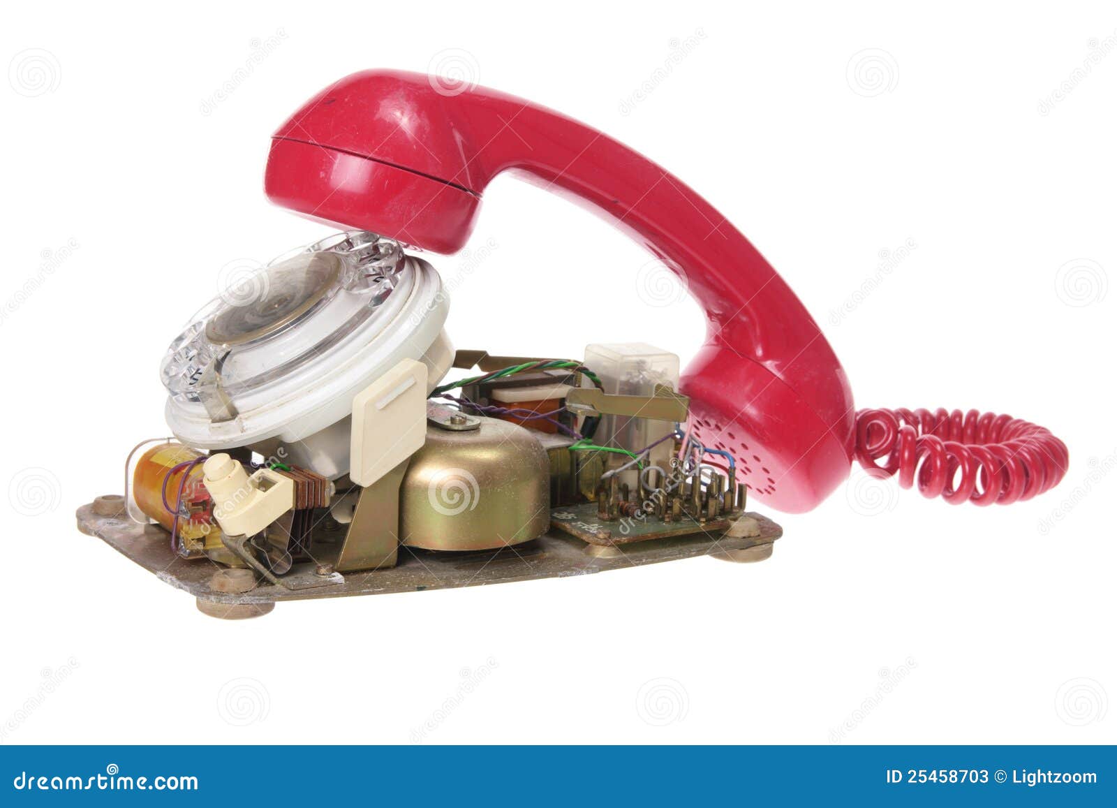 Broken Dial Phone stock image. Image of dial, spoilt - 25458703