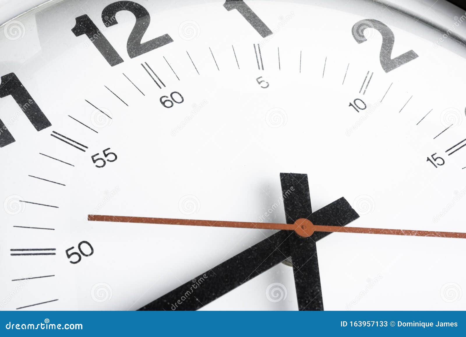 Broken and Dirty Old Clock Face Stock Image - Image of repair, measure ...