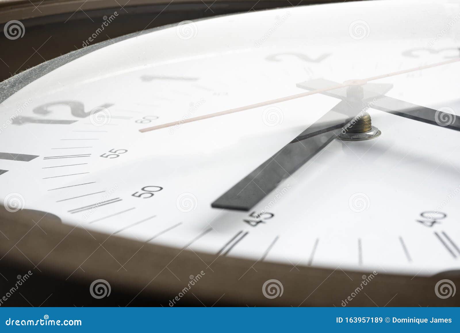 Broken and Dirty Old Clock Face Stock Image - Image of portions, close ...