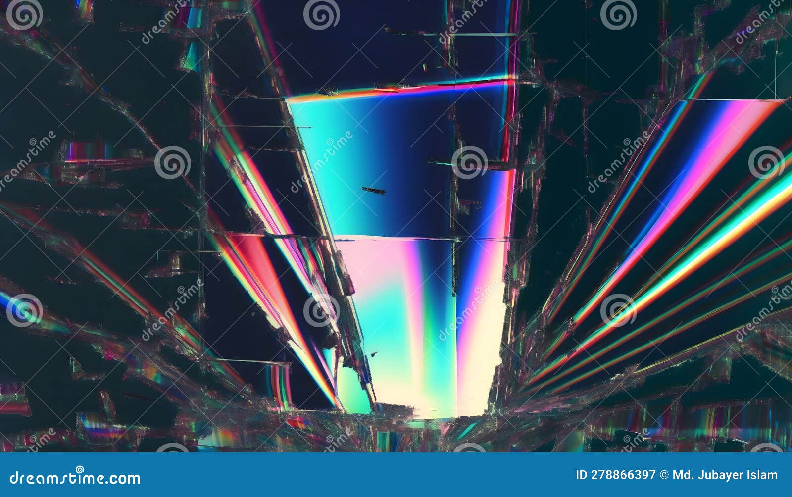 Broken Display Distorted Textured, RGB Glitch Color Noise Blue Pixel ...