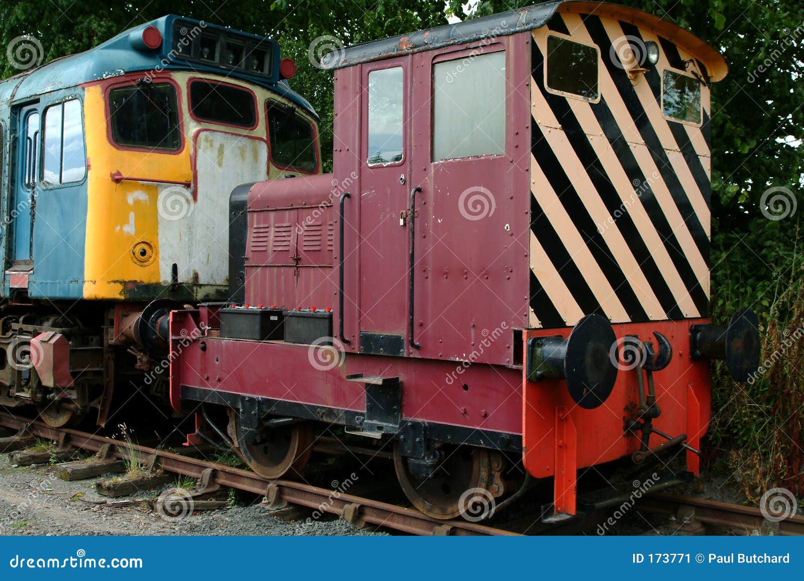 Broken Down Engine stock image. Image of broken, sleepers - 173771