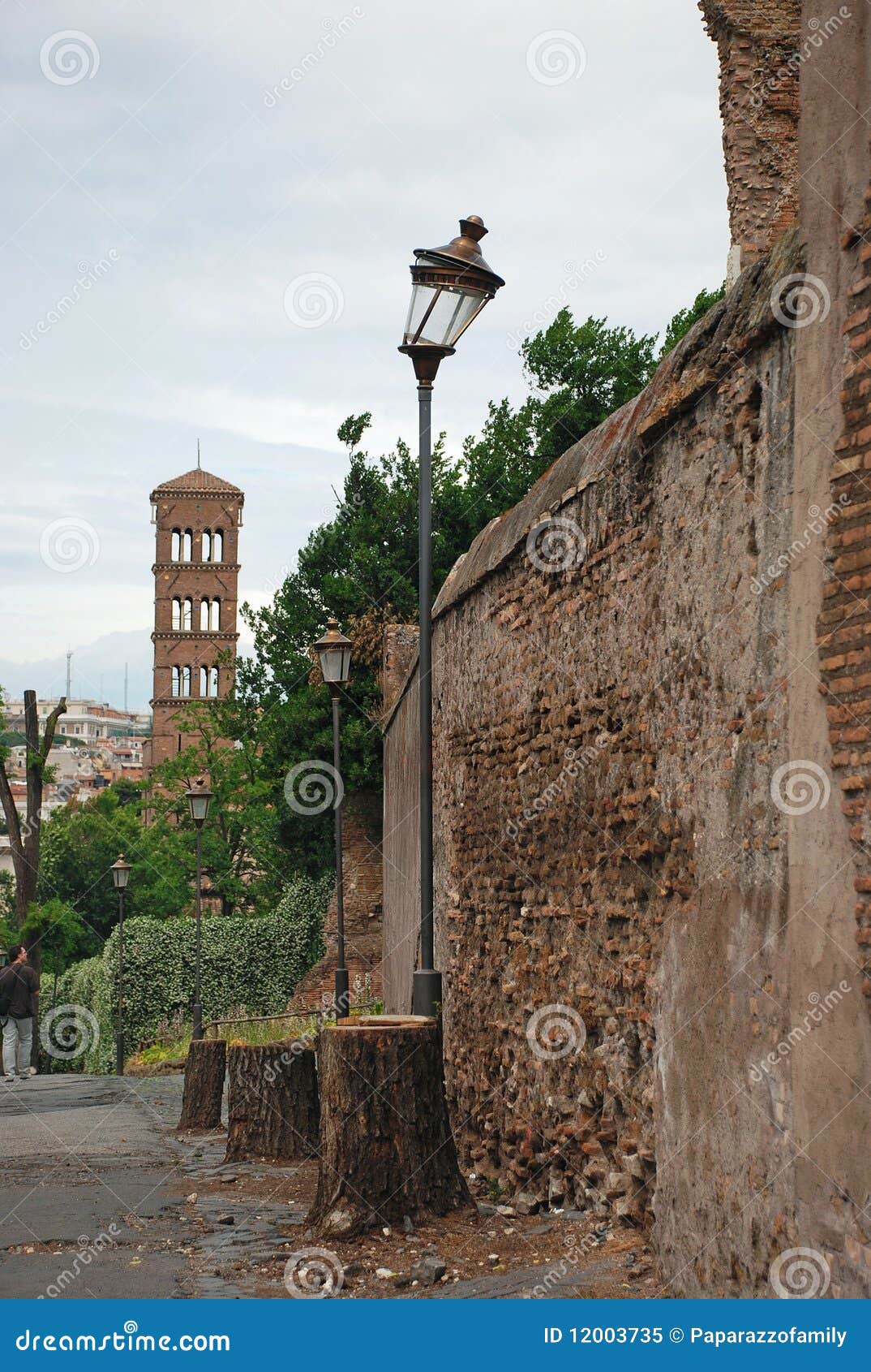 Broken-down lamppost stock image. Image of bombastic - 12003735