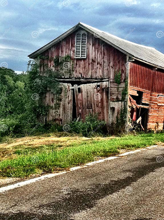 Broken-Down Shed stock photo. Image of used, broken, wood - 48008716
