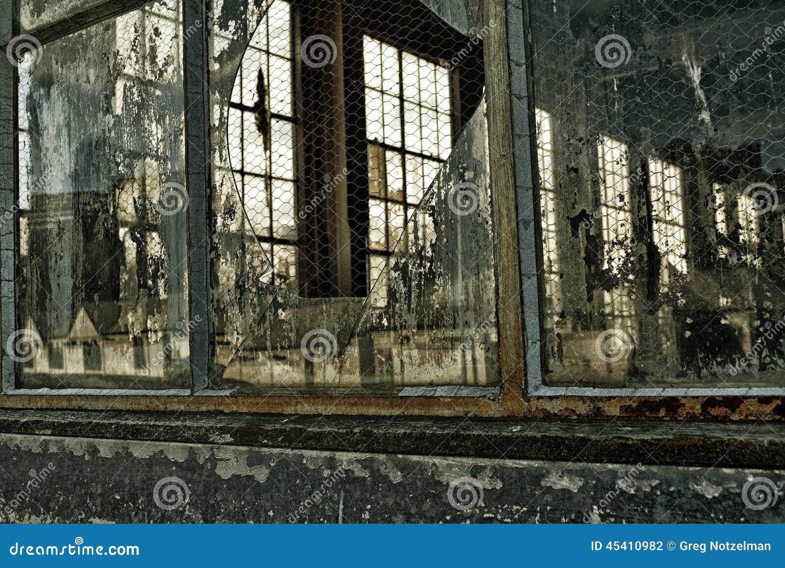 Broken Dreams , Factory Closed Down, Broken Glass Stock Photo - Image ...
