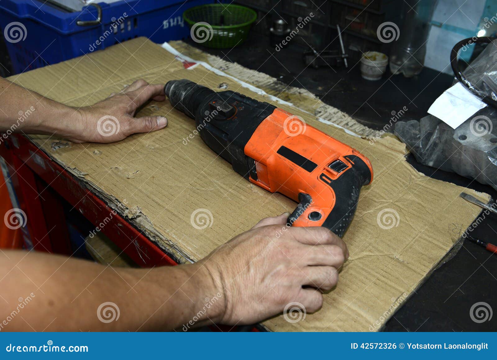 Broken drill stock photo. Image of crack, fissure, glass - 42572326