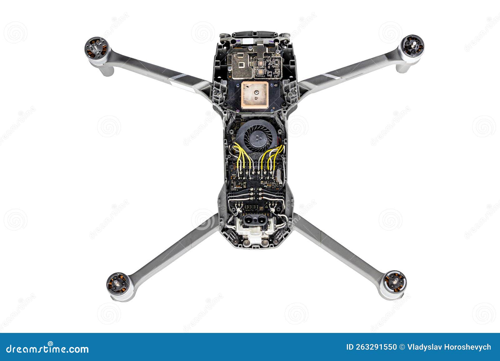 Drone Or Quadcopter Medical Emergency Service Concept. Vector ...