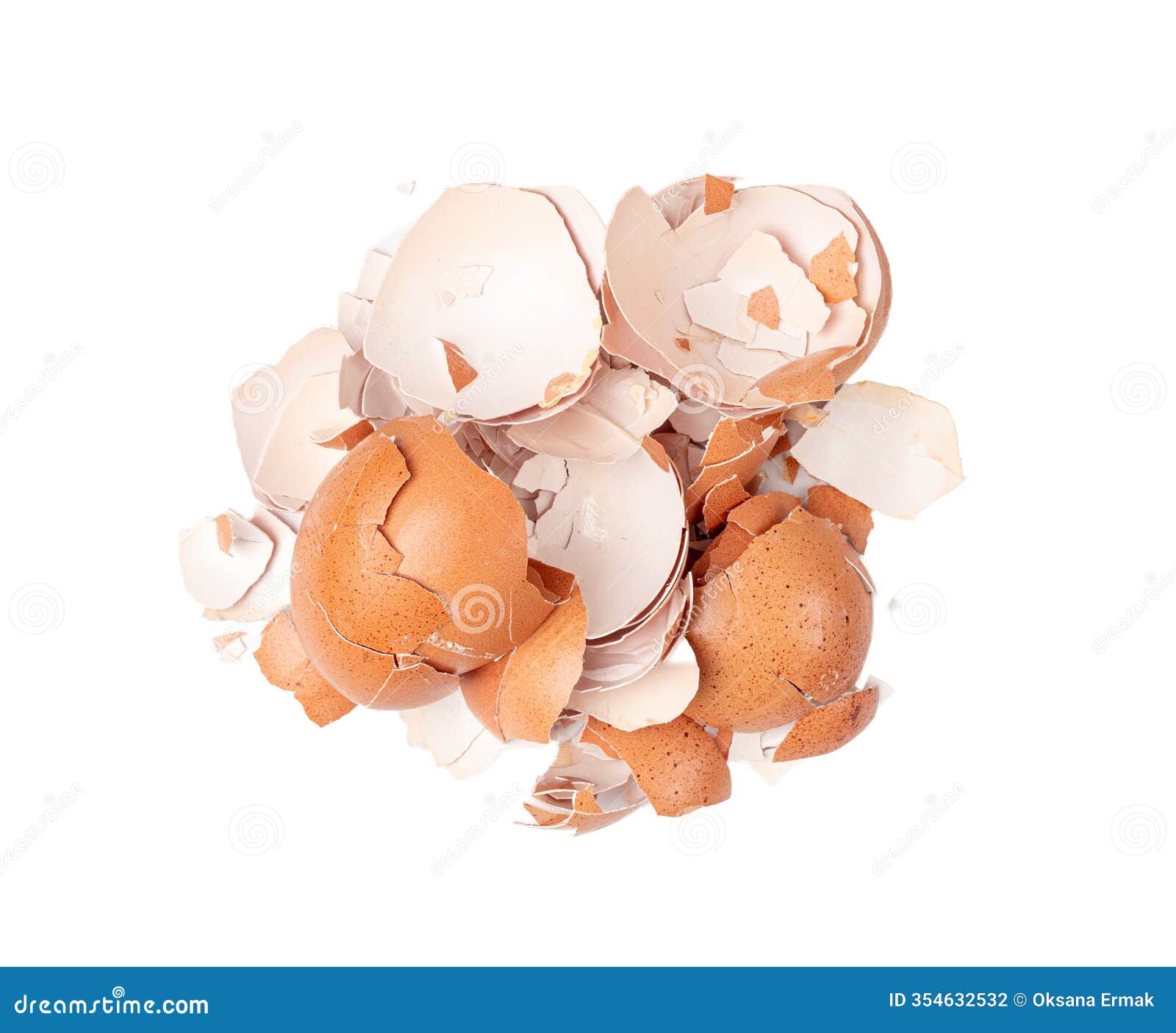 Broken Egg Shell, Crushed Eggshell, Calcium Supplement, Cracked ...