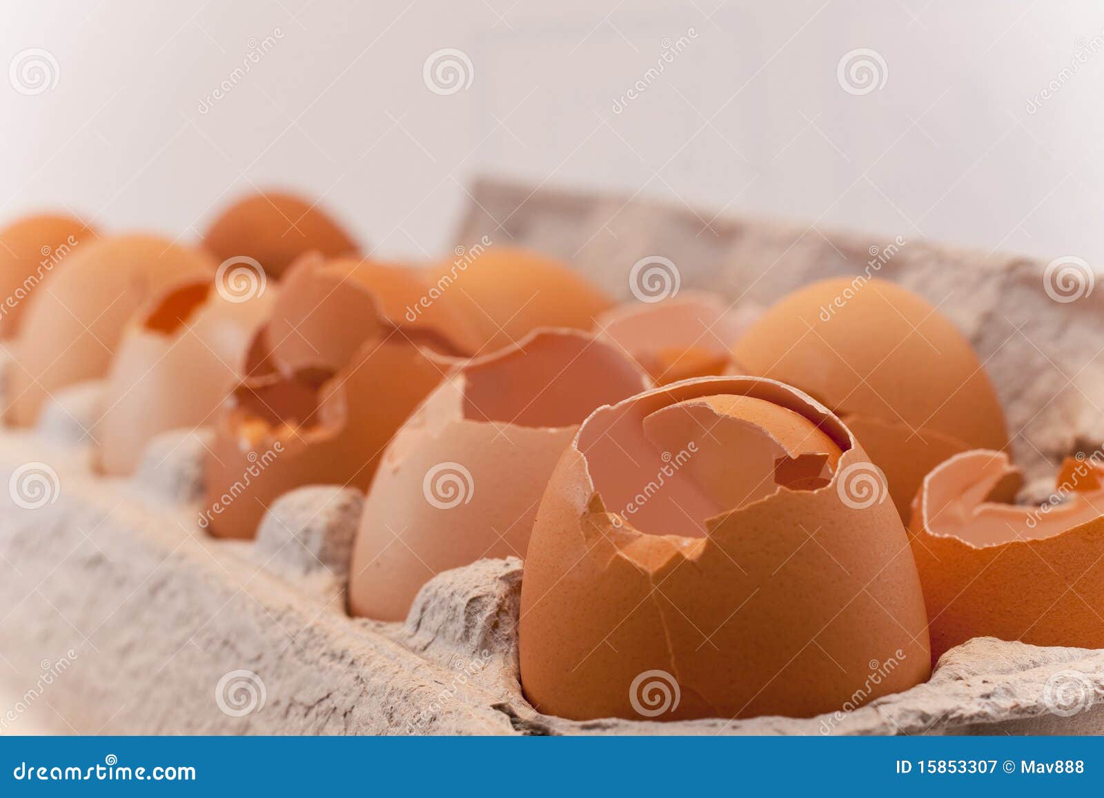 Broken eggs stock image. Image of damaged, broken, crack - 15853307