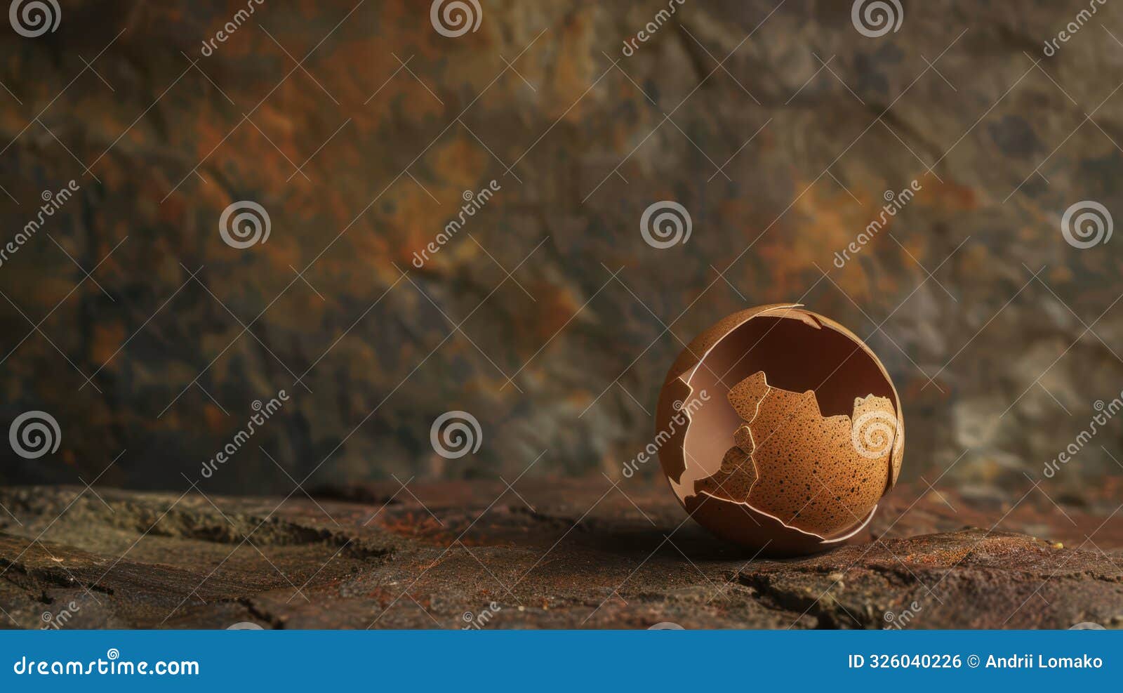 Eggshell Surface Artfully Depicted With Harmful Bacteria, Conceptually ...