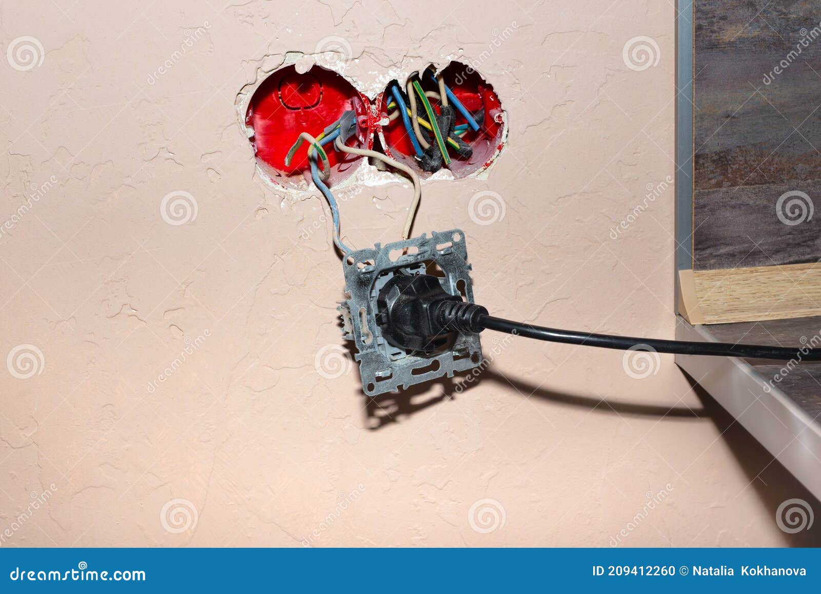 Broken Electrical Outlet when Plugged into an Electrical Appliance ...