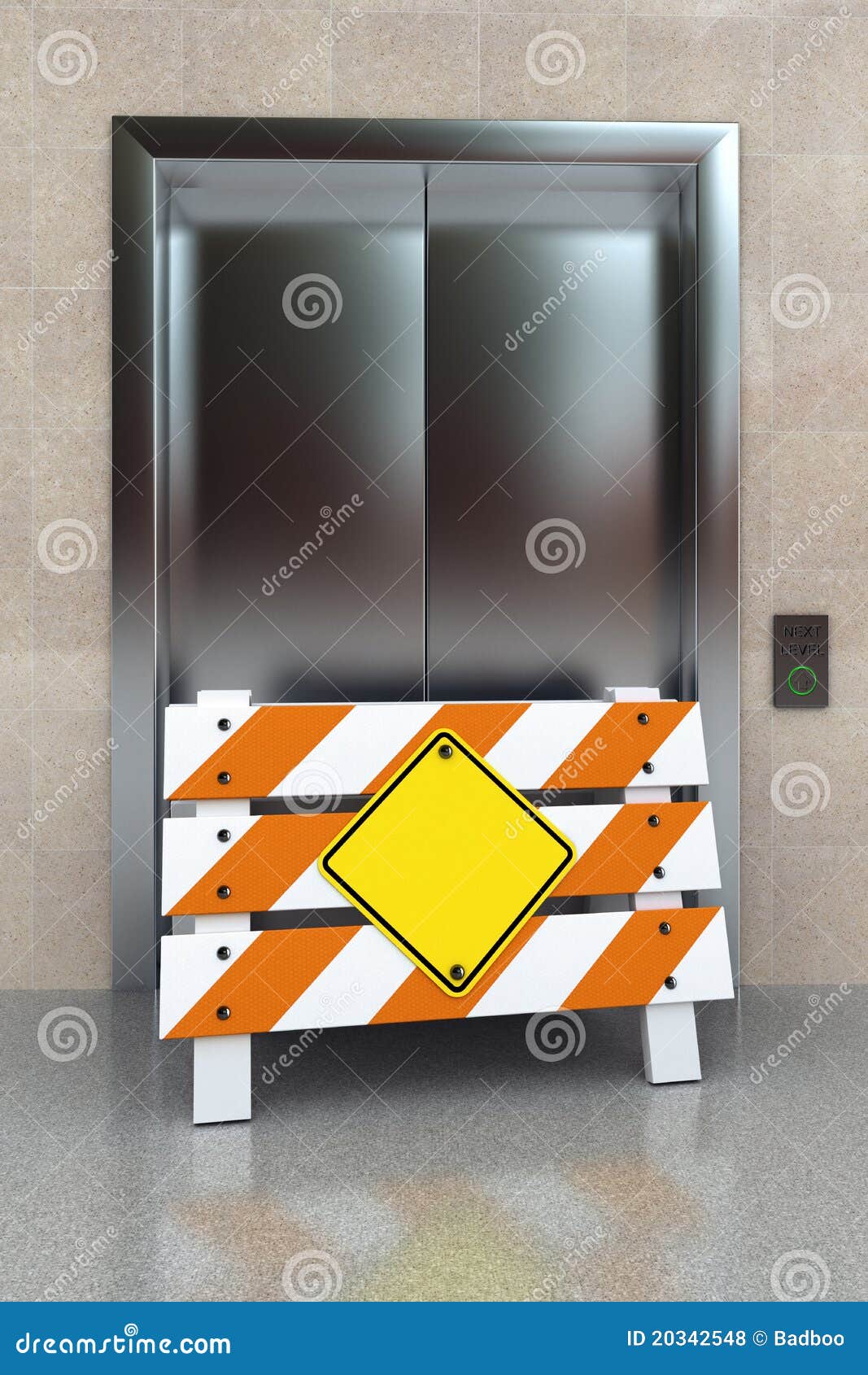 Broken elevator stock photo. Image of broken, doorway - 20342548