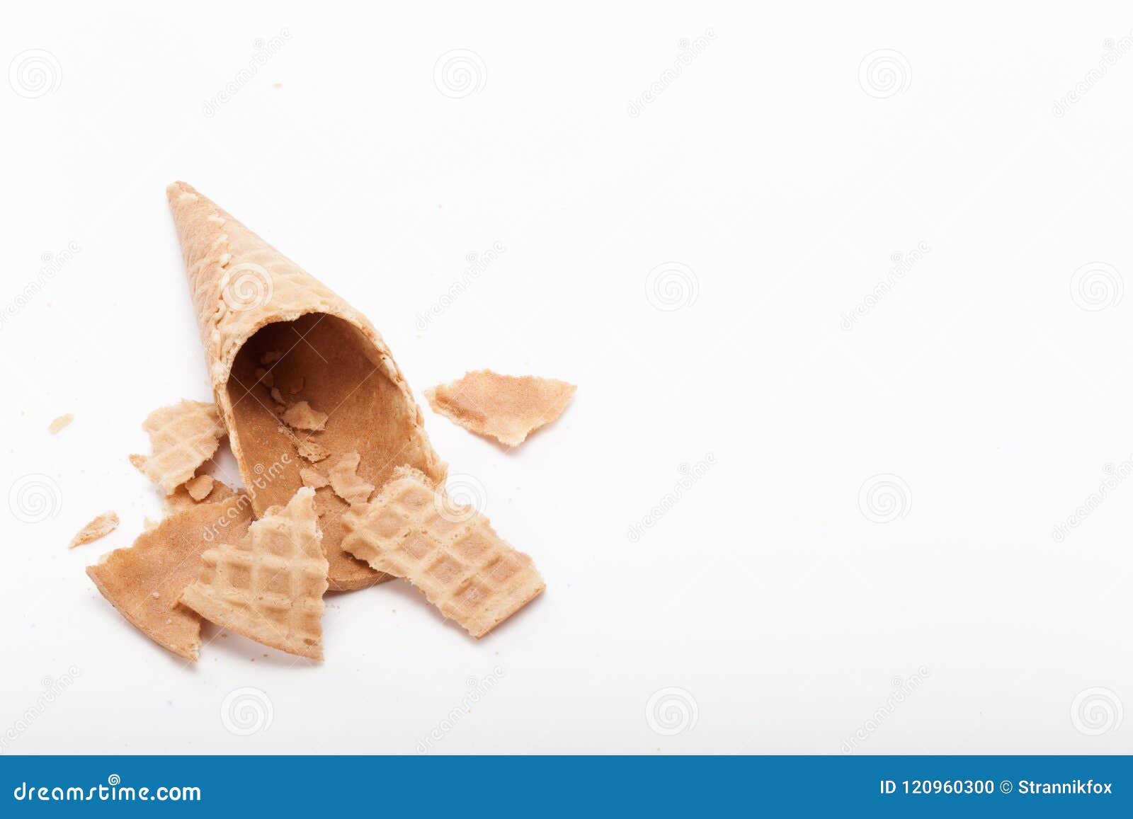 Empty Sugar Wafer Icecream Cones Royalty-Free Stock Photography ...