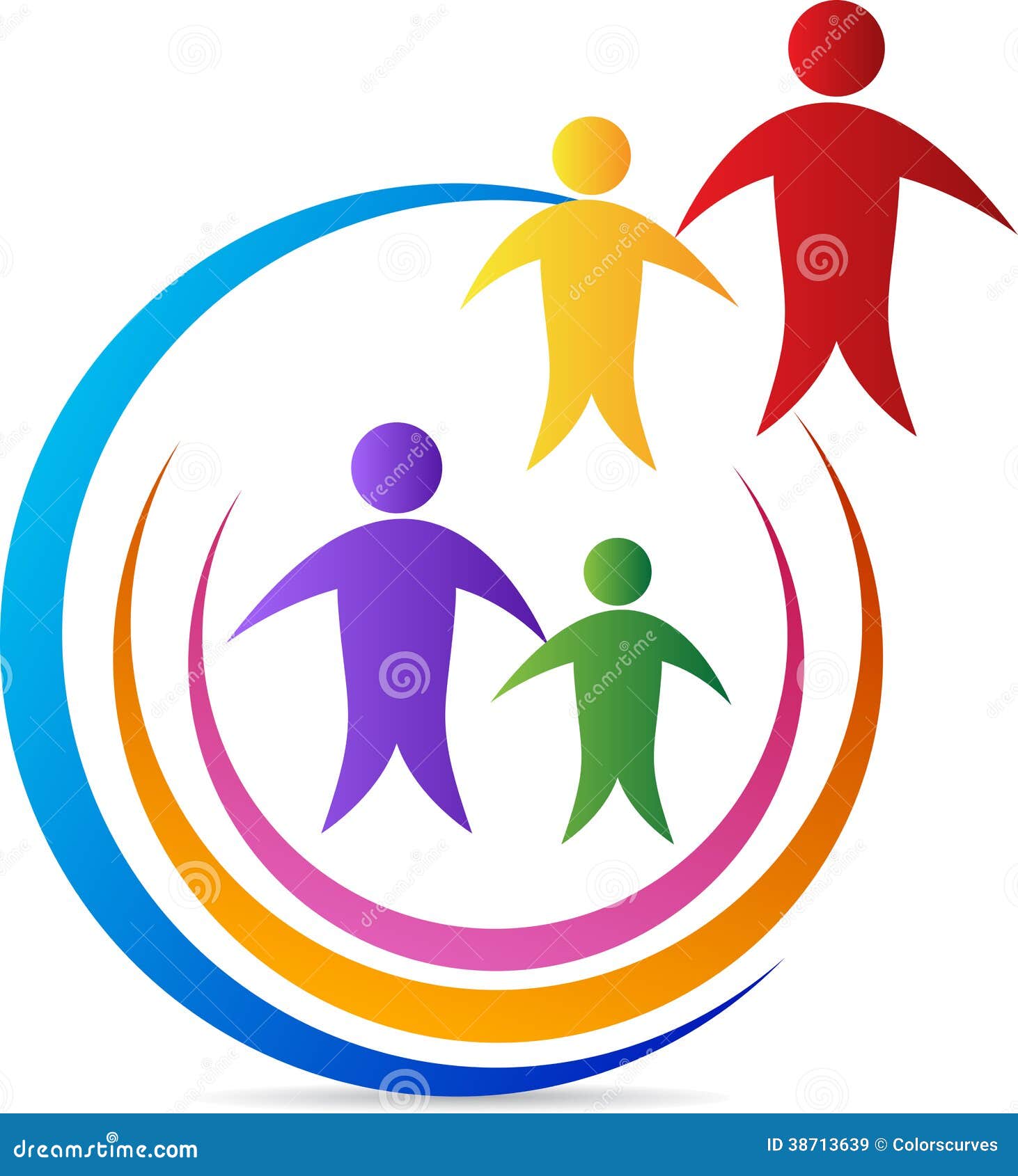 Broken Family Stock Image | CartoonDealer.com #46793761