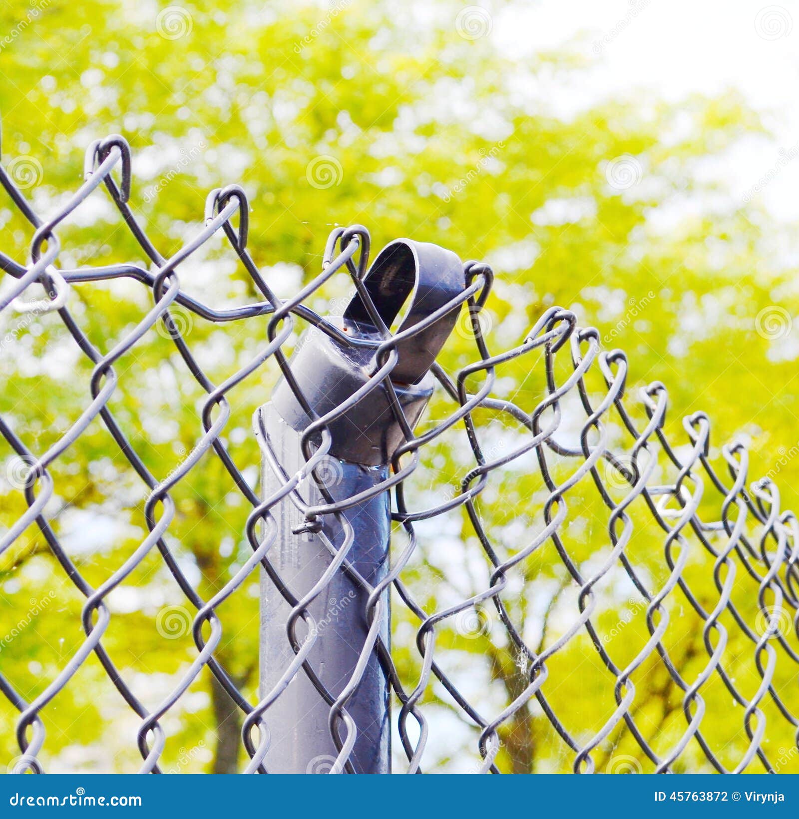 Broken fence stock photo. Image of dimensional, sharp - 45763872