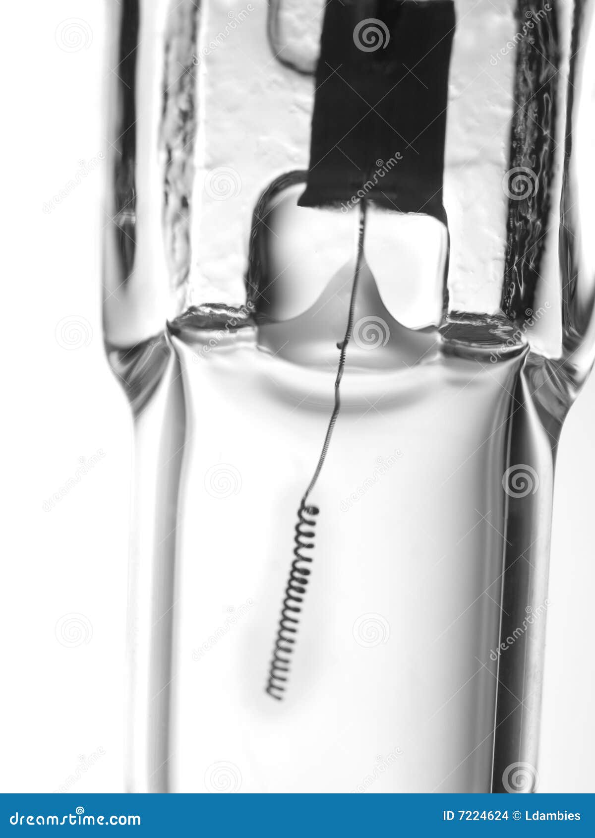 Broken filament bulb stock photo. Image of transparent - 7224624