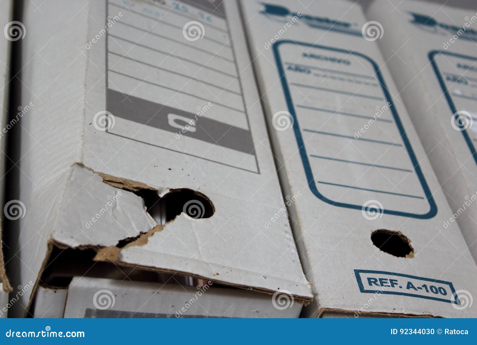 Broken file cabinet stock photo. Image of cabinet, storage - 92344030