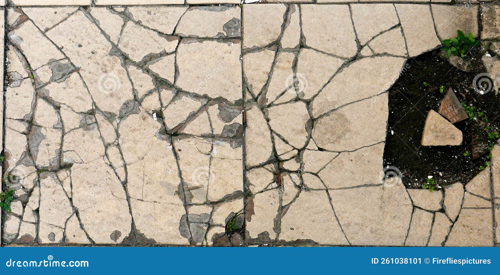 A Broken Floor Texture with Crack Stock Image - Image of checked ...