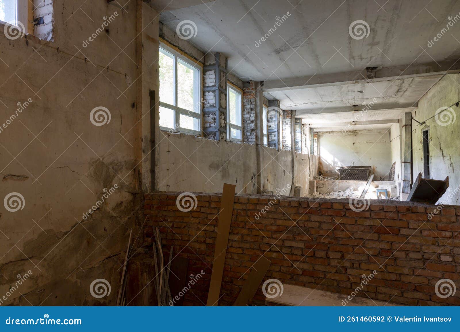Broken Floor, Trash and Clutter in an Abandoned Room Stock Photo ... Broken Floor, Trash and Clutter in an Abandoned Room Stock Photo ...