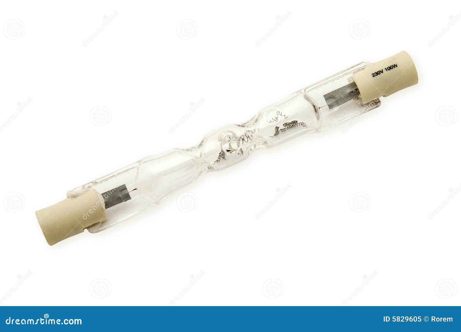 Broken fluorescent light stock image. Image of electronics - 5829605