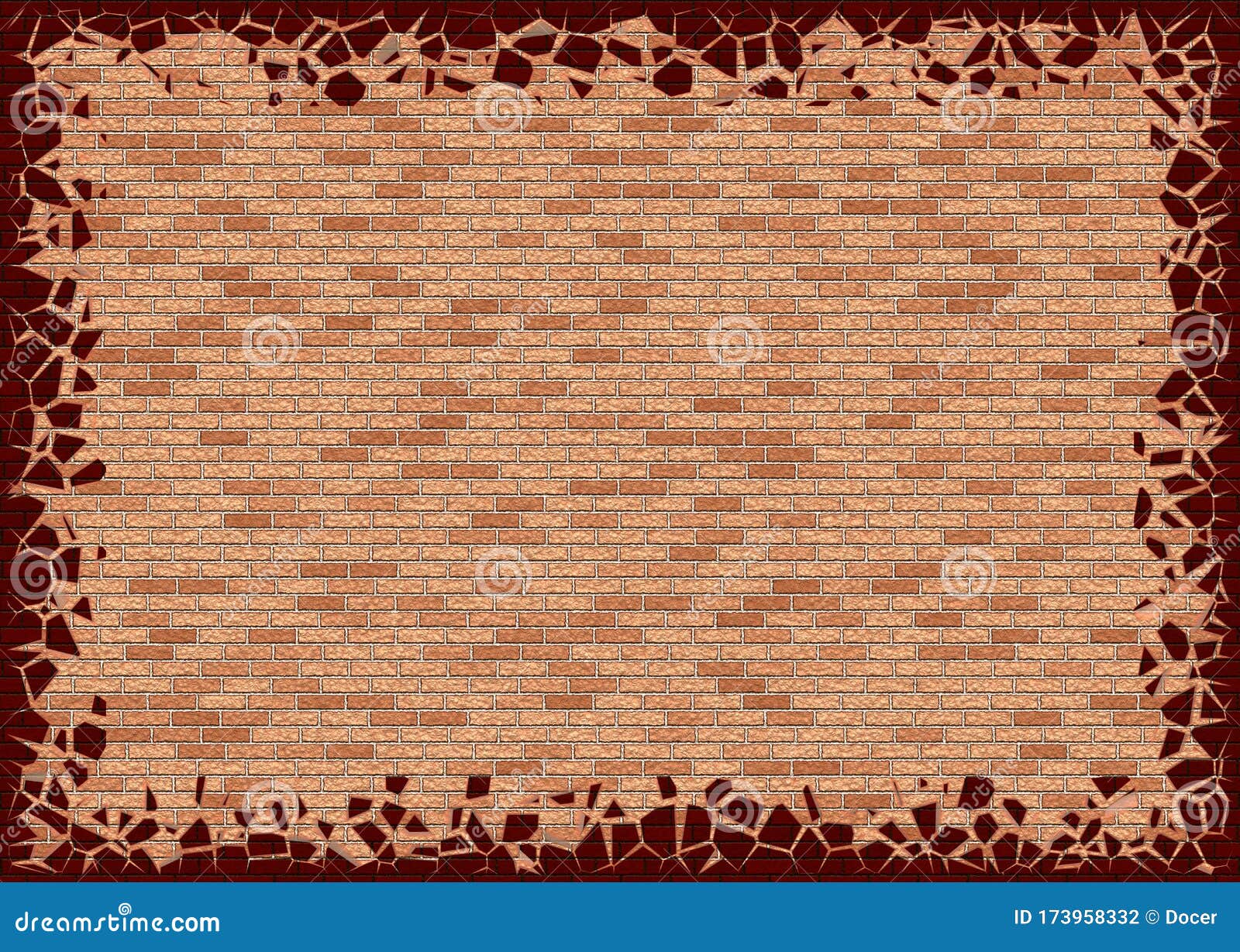 Hi-res Red Small Brick Wall Pattern With Noise Texture Stock Image ...