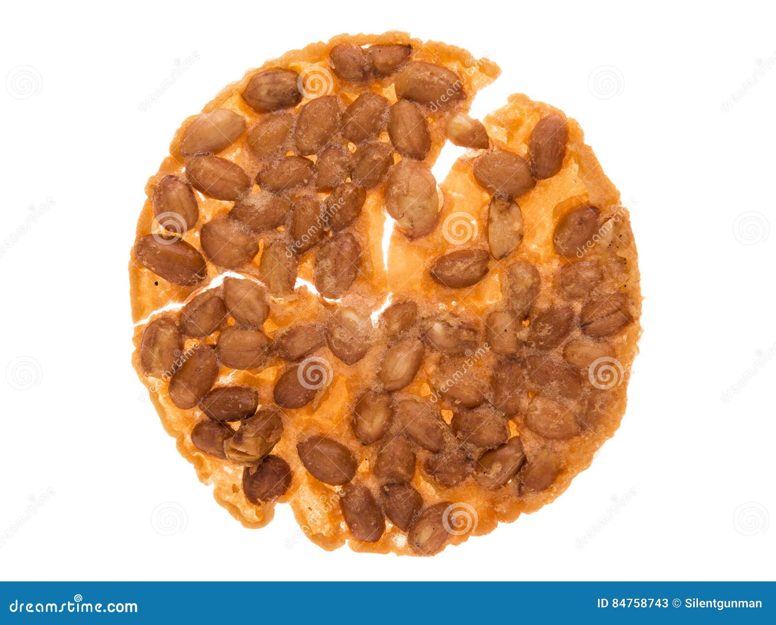 Broken fried bean stock image. Image of calorie, tasty - 84758743