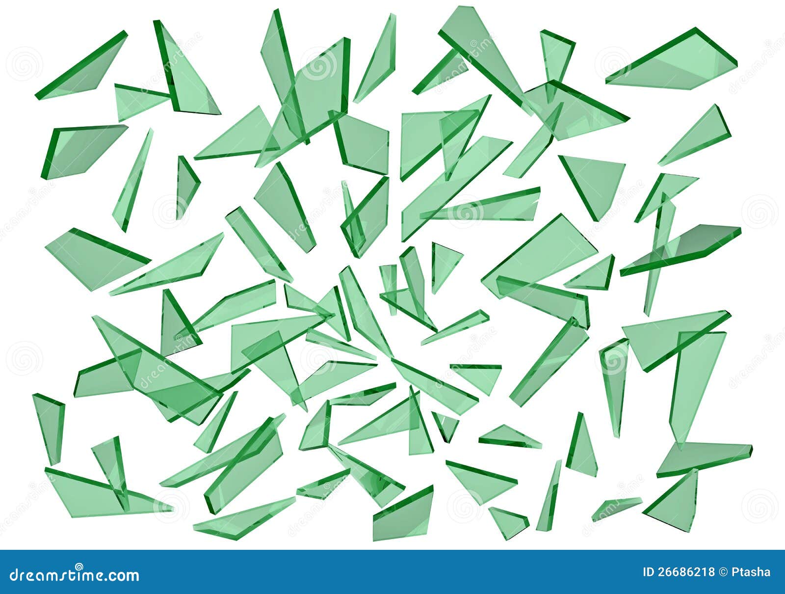 Broken glass stock illustration. Illustration of isolated - 26686218