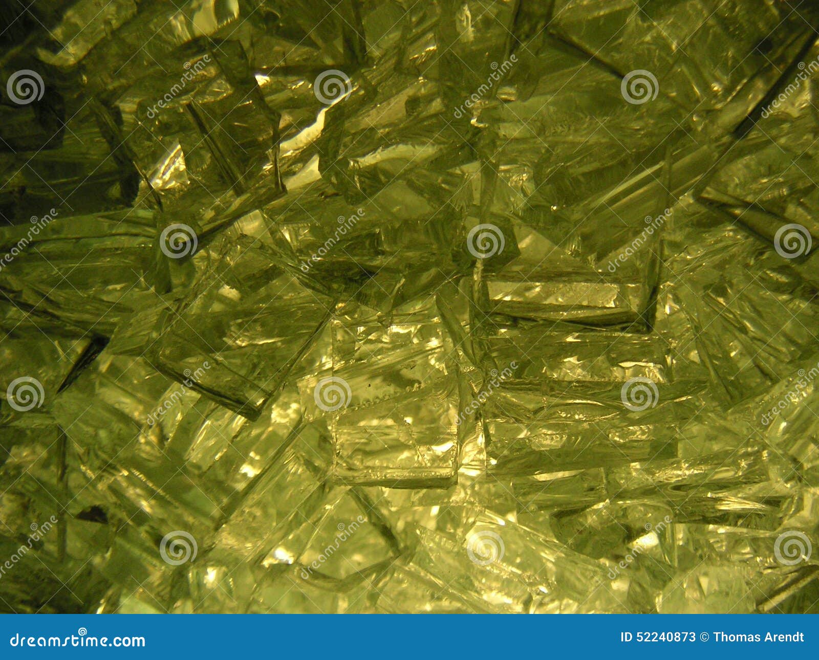 Broken Glass Back Lightened Stock Image - Image of background, sharp ...