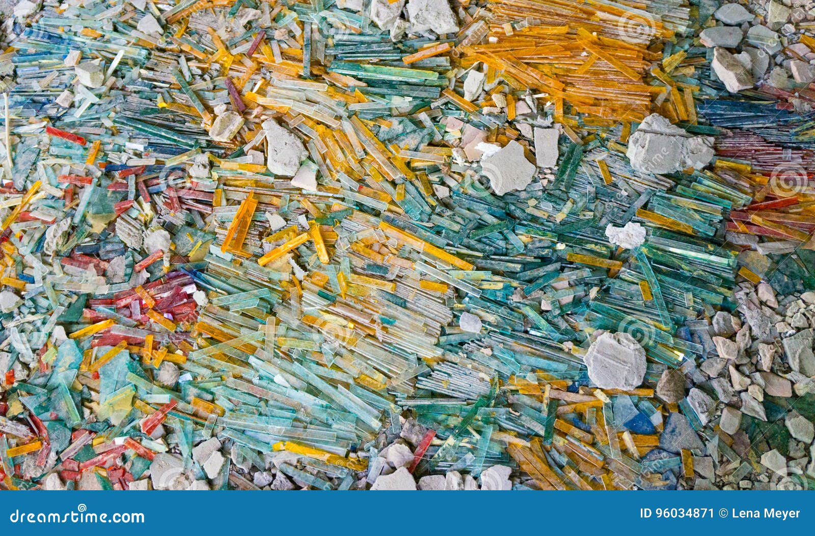 Broken Glass in Beautiful Colors Stock Image - Image of concept ...