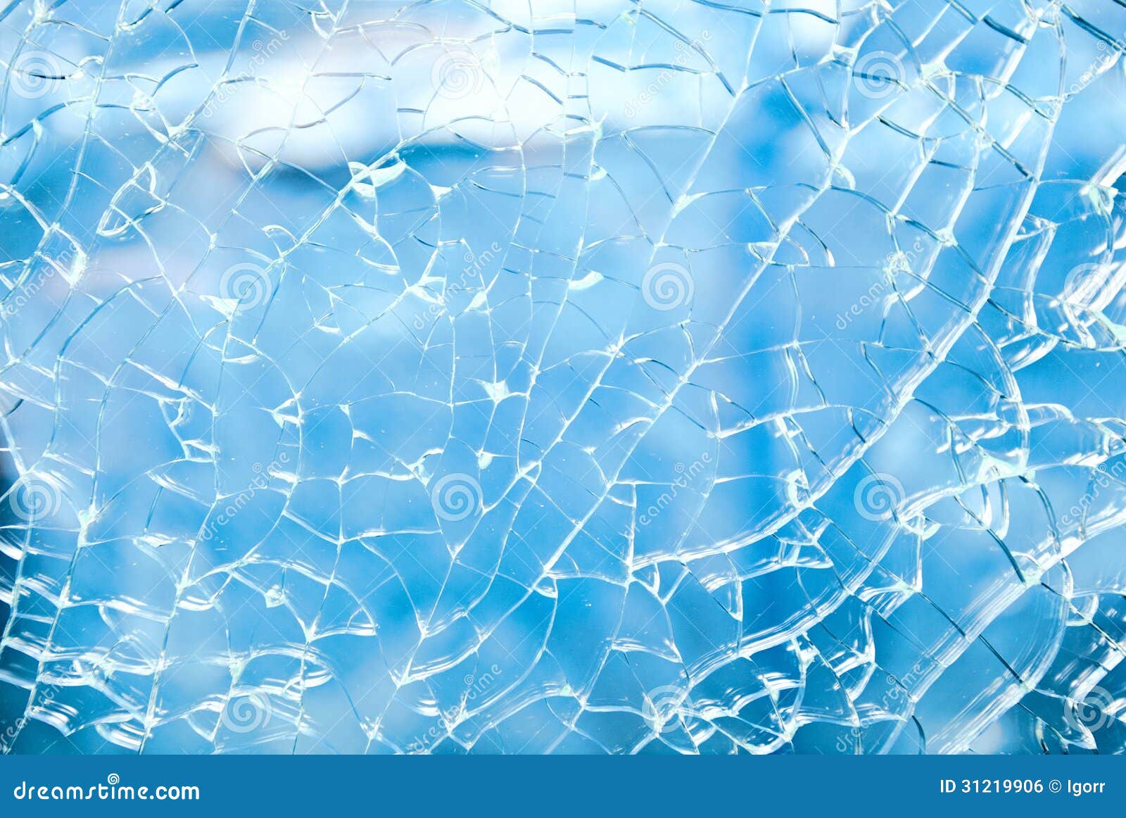 Broken glass stock photo. Image of bright, break, reflection - 31219906