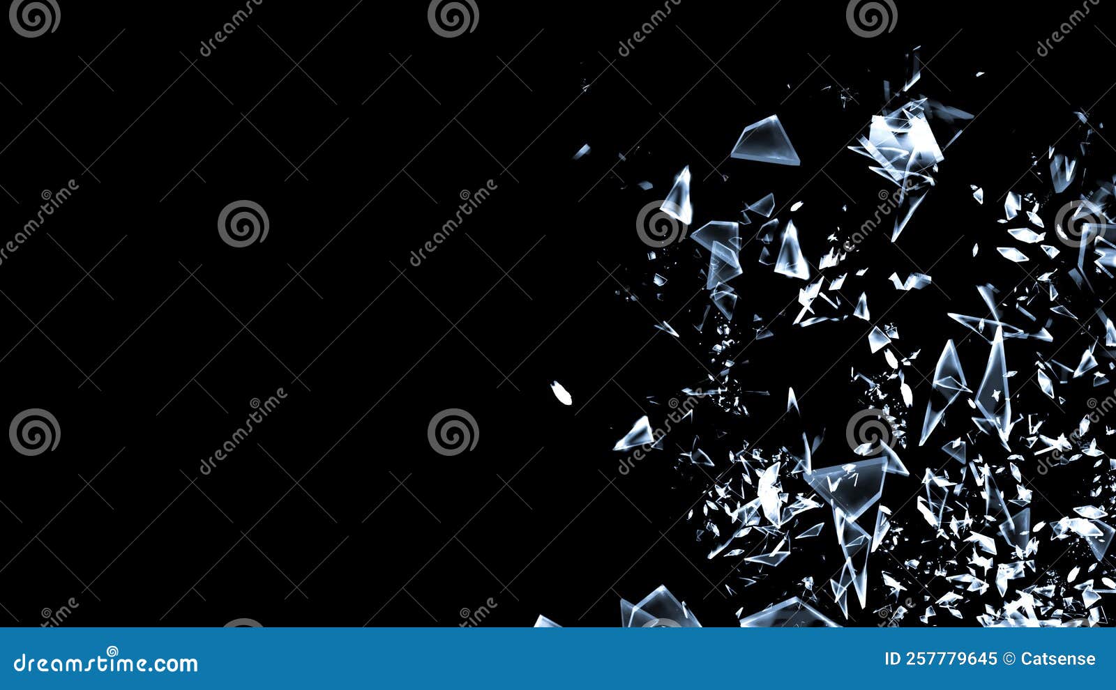 Broken glass stock illustration. Illustration of glass - 257779645