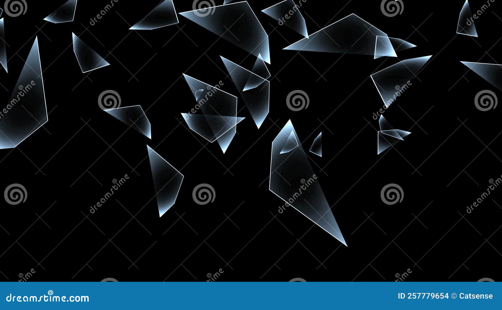 Broken glass stock illustration. Illustration of technology - 257779654