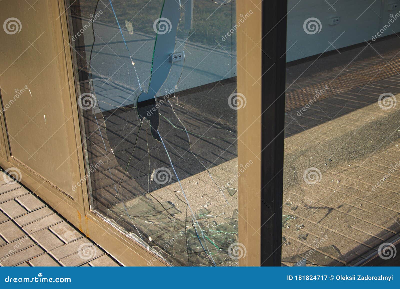 Broken glass stock image. Image of background, geometric - 181824717