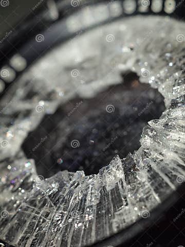Broken Glass Camera Lens stock photo. Image of smashed - 38079542